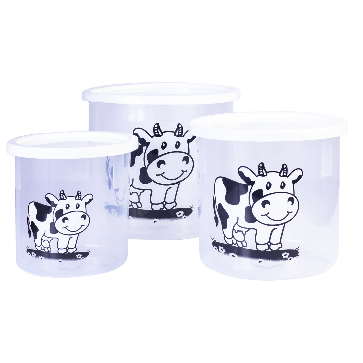 Juego de Tarro Cocina X3 Marcado Vaca – Ingeproductos